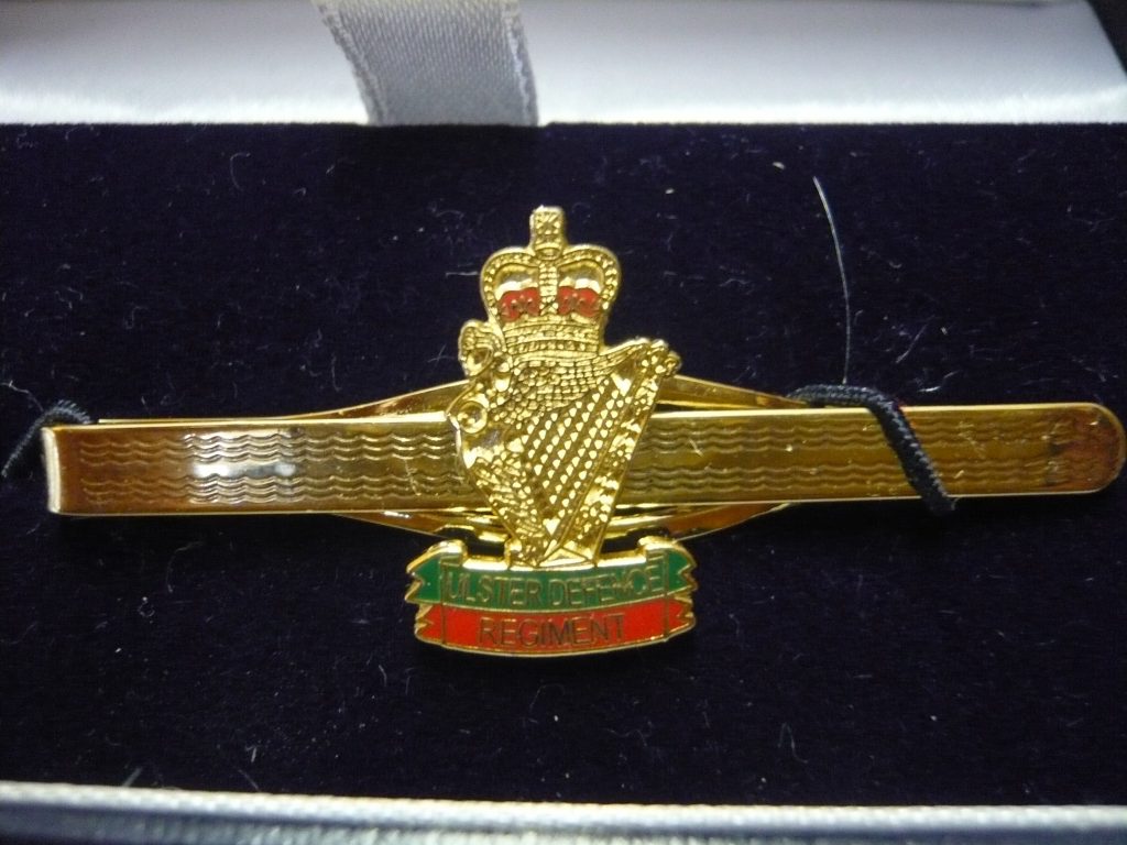 ulster defence regiment tie slide includes presentation box UDR ...